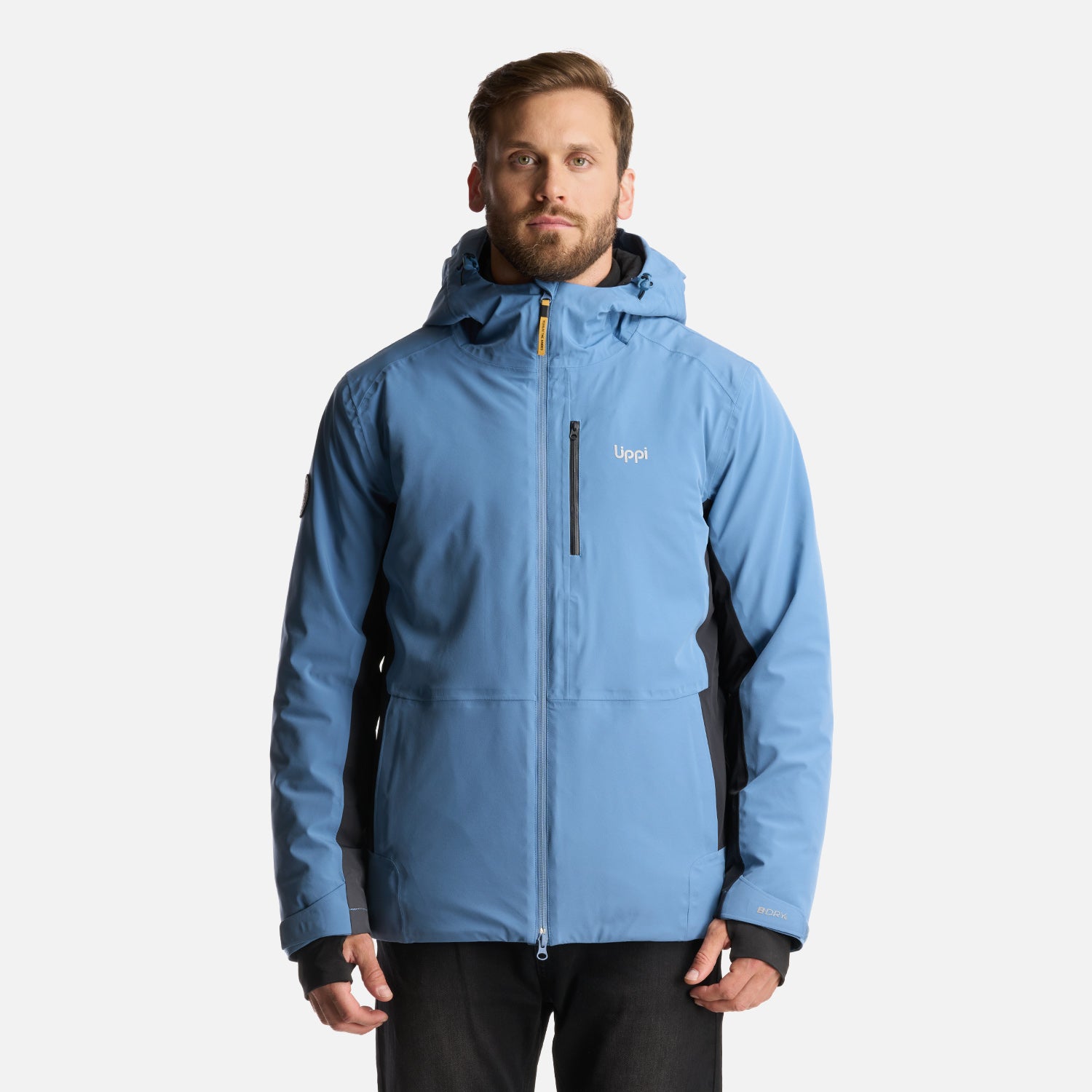 Chaqueta Hombre Snow Valley B-Dry Jacket Azul Grisaceo Lippi – LippiOutdoor