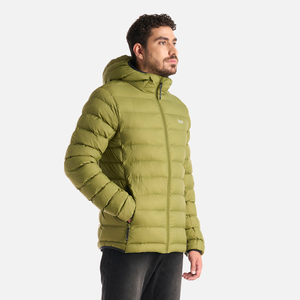 Chaqueta Hombre Vertex Down Hoody Jacket Verde Militar Lippi – LippiOutdoor