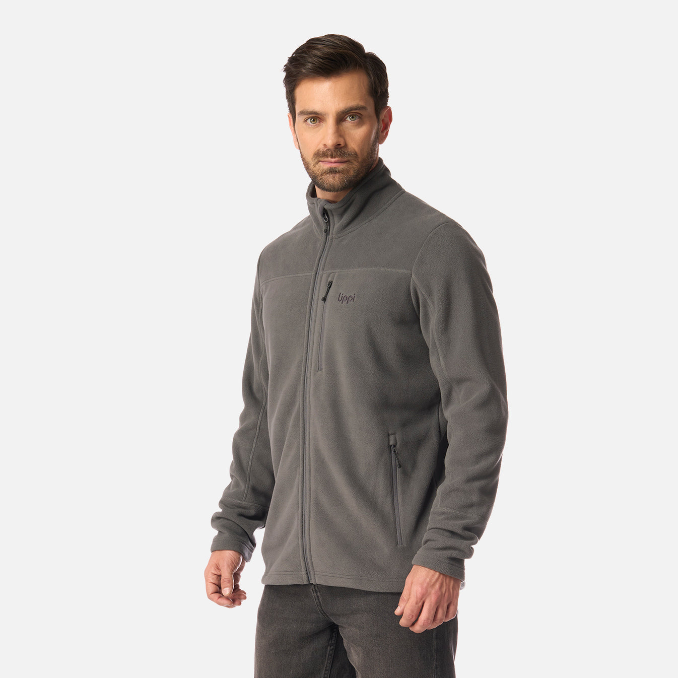 Polar Hombre Paicavi Therm-Pro Jacket Gris Medio Lippi – LippiOutdoor
