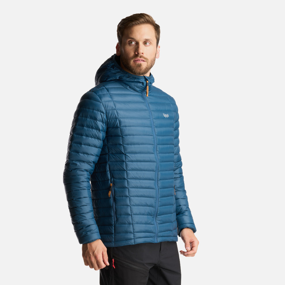 Chaqueta Hombre Peak Down Hoody Jacket Petroleo Lippi – LippiOutdoor