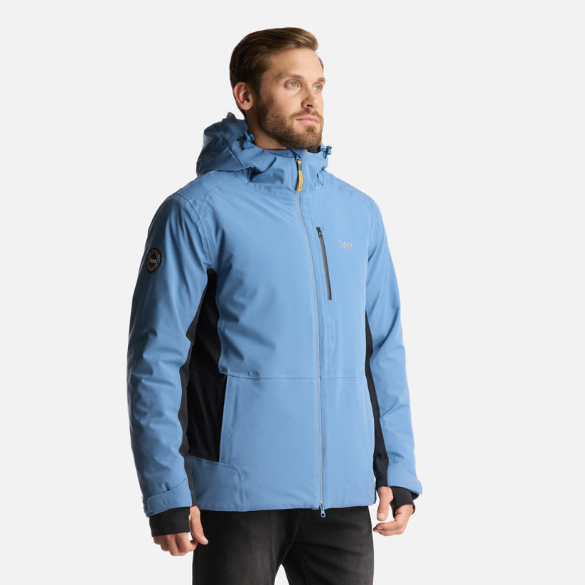 Chaqueta Hombre Snow Valley B-Dry Jacket Azul Grisaceo Lippi – LippiOutdoor