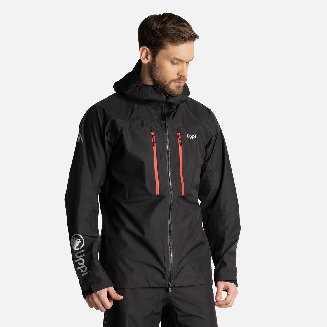 Chaqueta Hombre Granite B-Dry Hoody Jacket Negro Lippi – LippiOutdoor