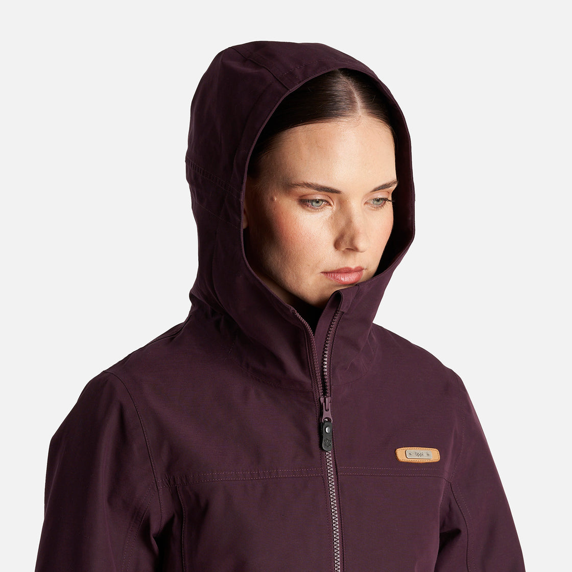 Chaqueta Mujer Citizen Warm B-Dry Hoody Jacket Burdeo Lippi – LippiOutdoor