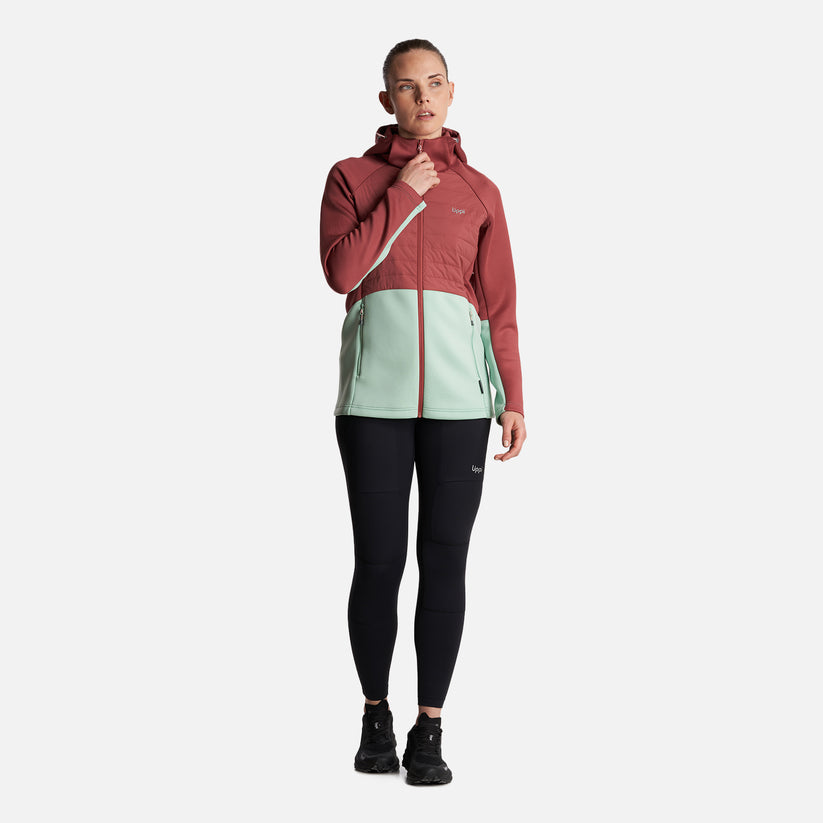 Chaqueta Mujer ColdMove WindBreaker SteamPro Hoody Jacket Rosa Oscuro ...