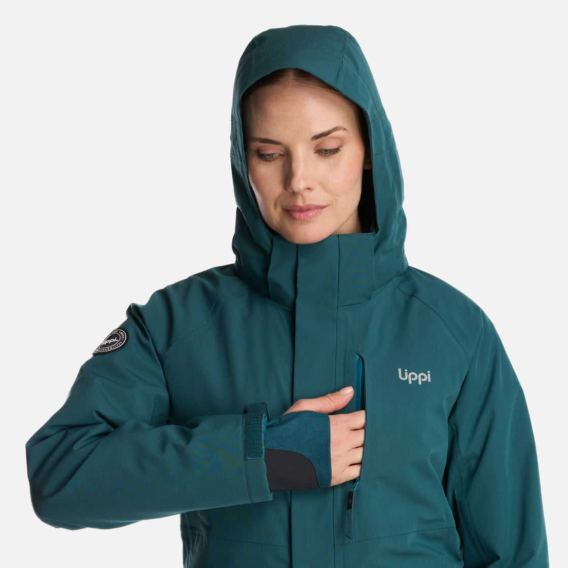 Chaqueta Mujer Andes B-Dry Hoody Jacket Verde Bosque Lippi – LippiOutdoor