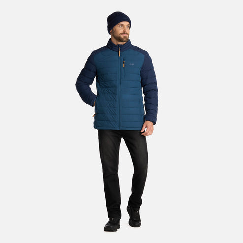 Chaqueta Hombre Aero Down Jacket Azul Piedra Lippi – LippiOutdoor