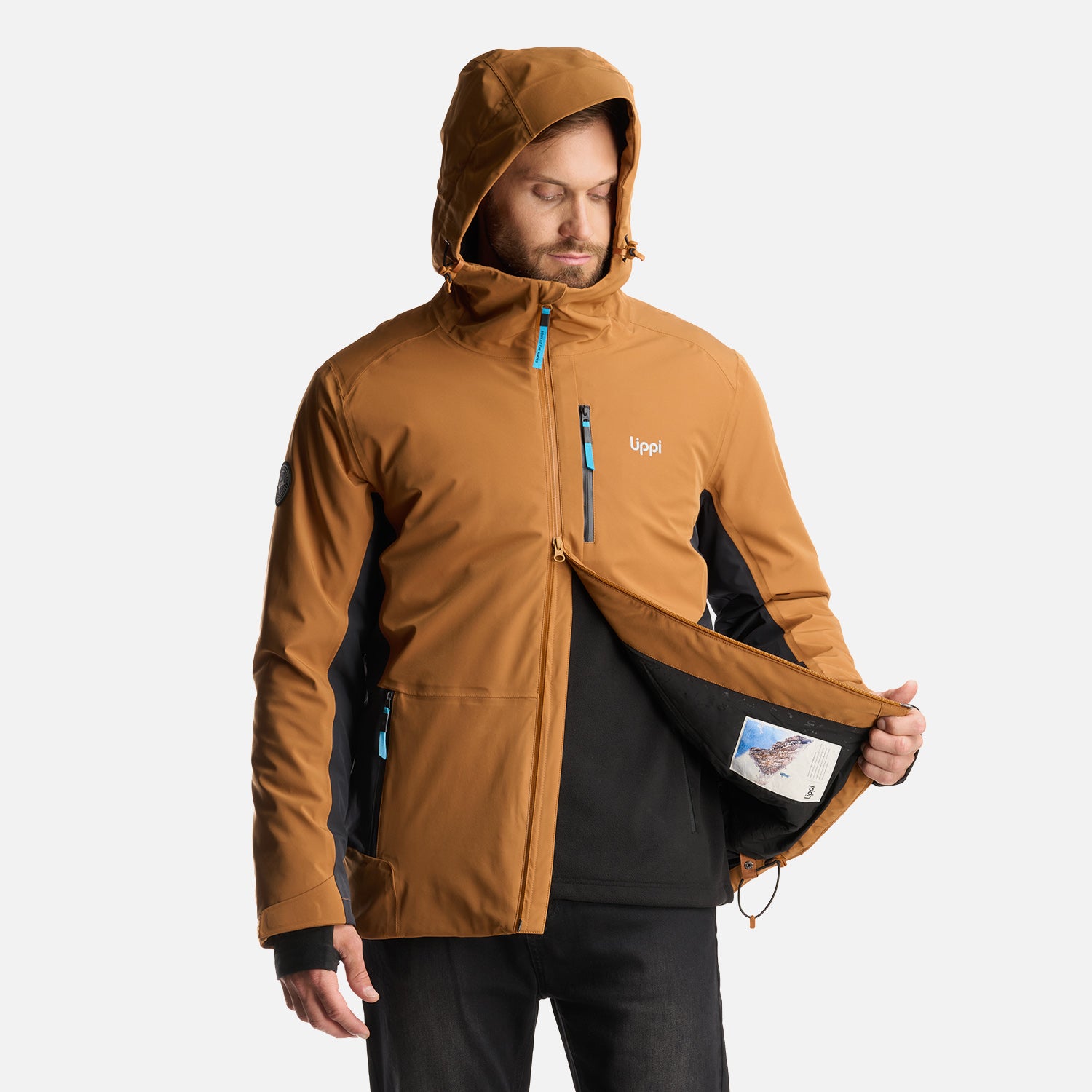 Chaqueta Hombre Snow Valley B-Dry Jacket Cafe Claro Lippi – LippiOutdoor