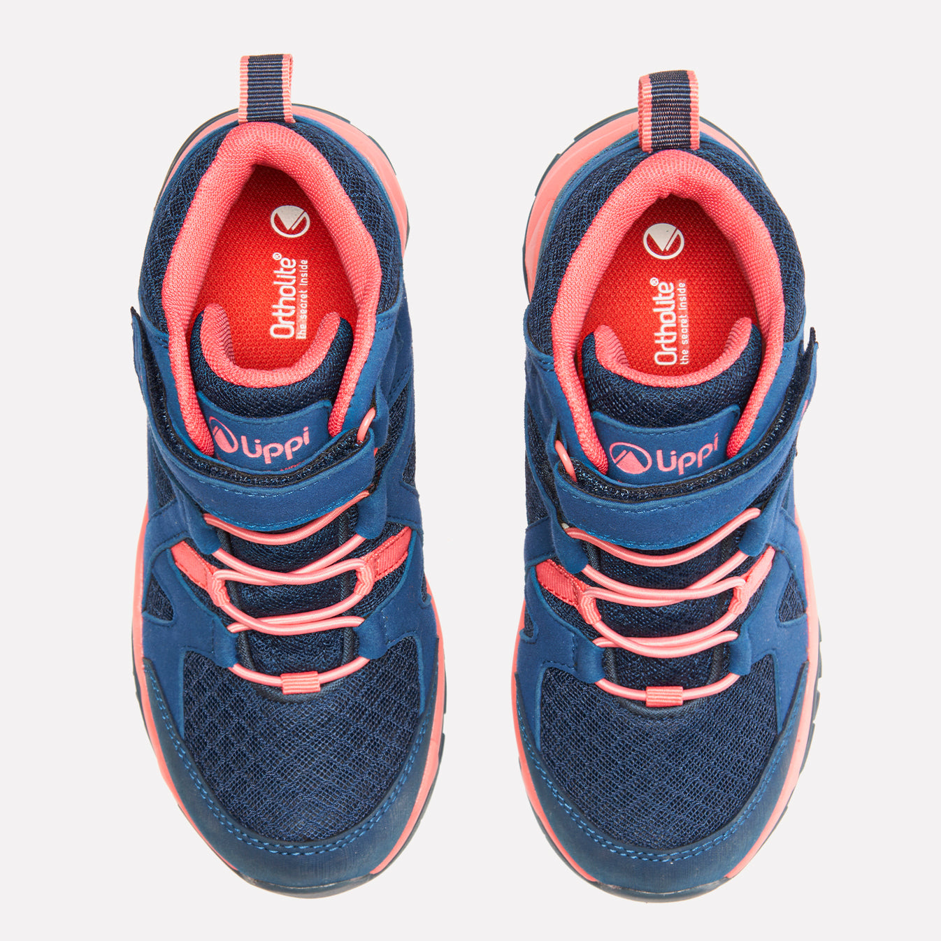 Botín Niña Tellus Mid Kids Azul Coral Lippi – LippiOutdoor