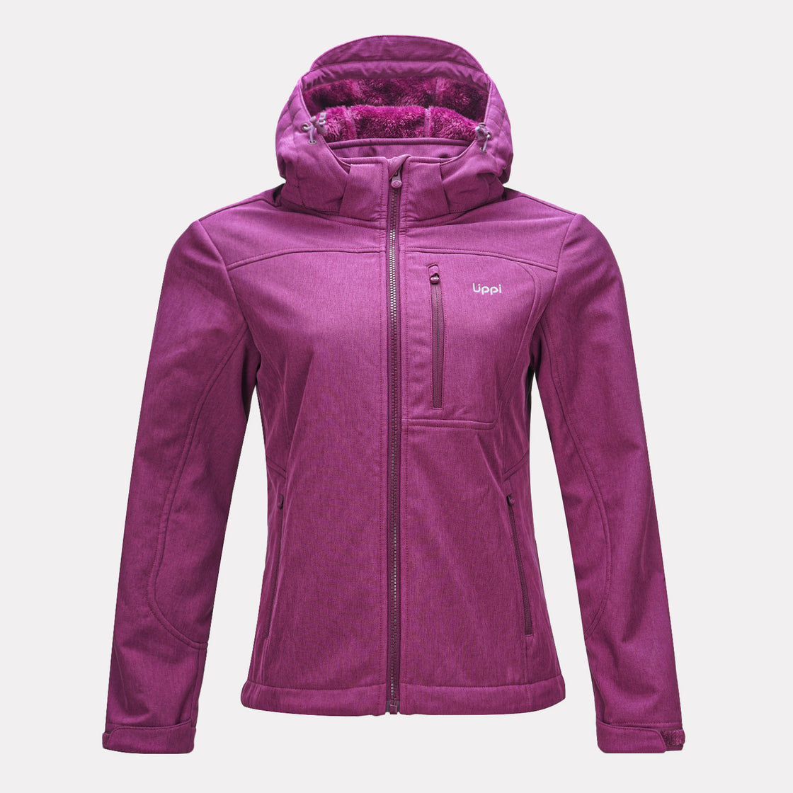 Chaqueta Mujer Macaya Softshell Hoody Jacket Melange Purpura Lippi – LippiOutdoor